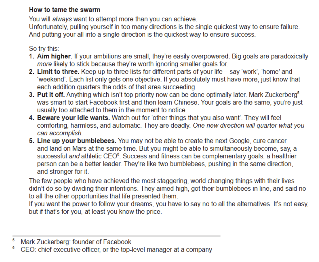 Busy as a Bee – IB Language and Literature 2.0